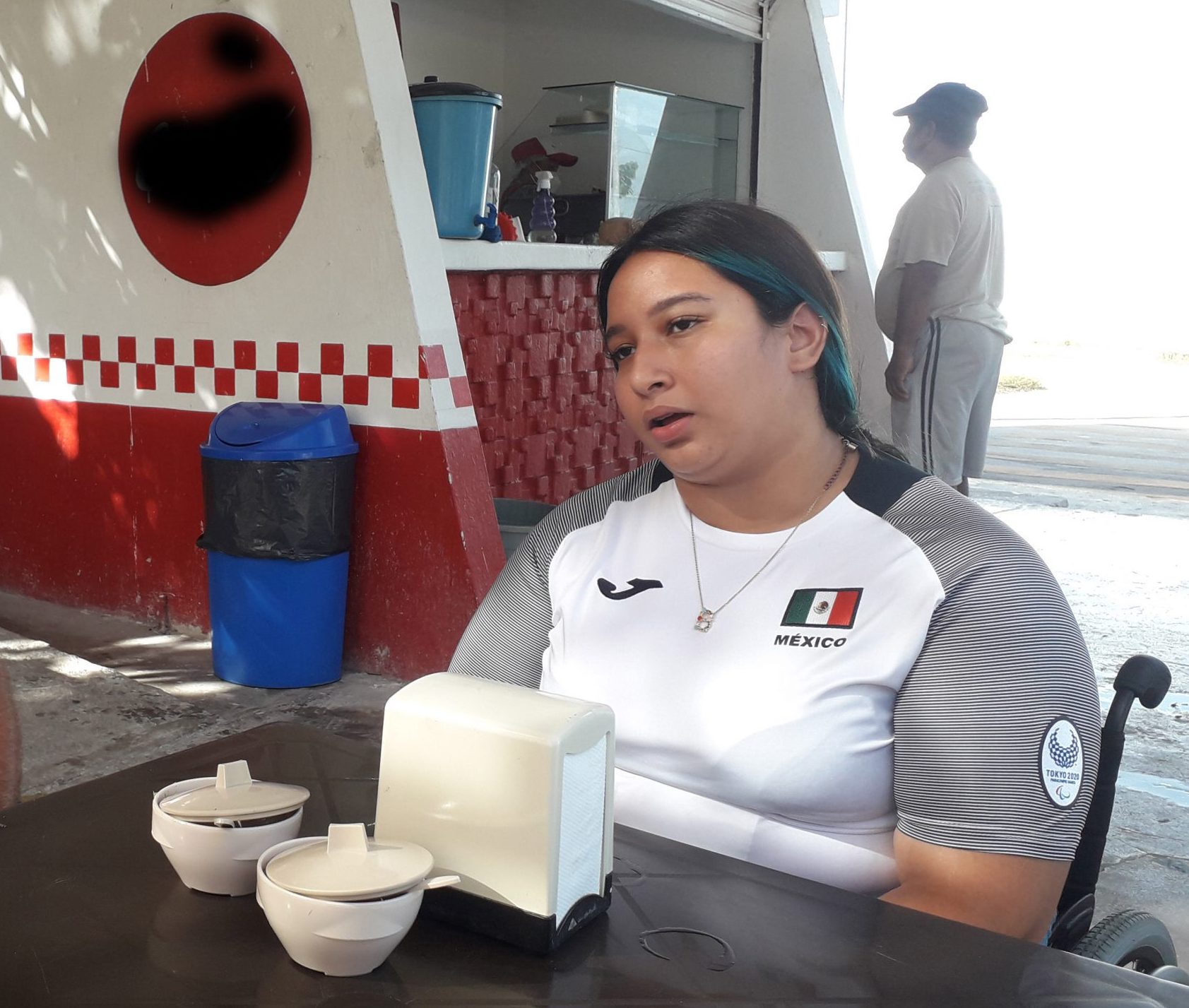 La primera deportista olímpica campechana regresa al terruño